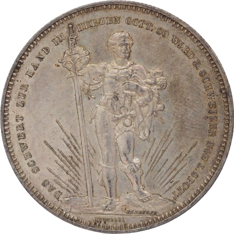 Schweiz Schützentaler 1879 Basel (Gebraucht) in Liestal für CHF 85 – mit Lieferung auf Ricardo ...