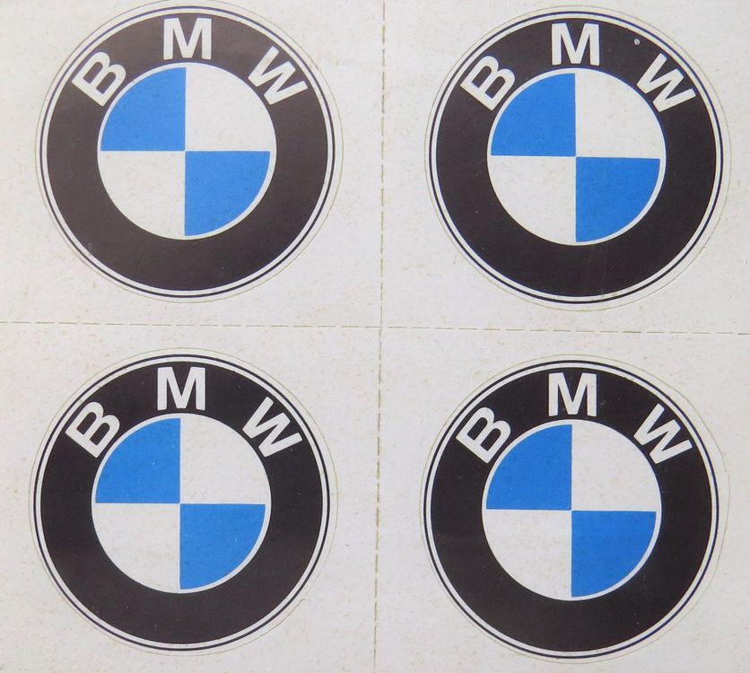 Sticker 4 x BMW rund | Kaufen auf Ricardo
