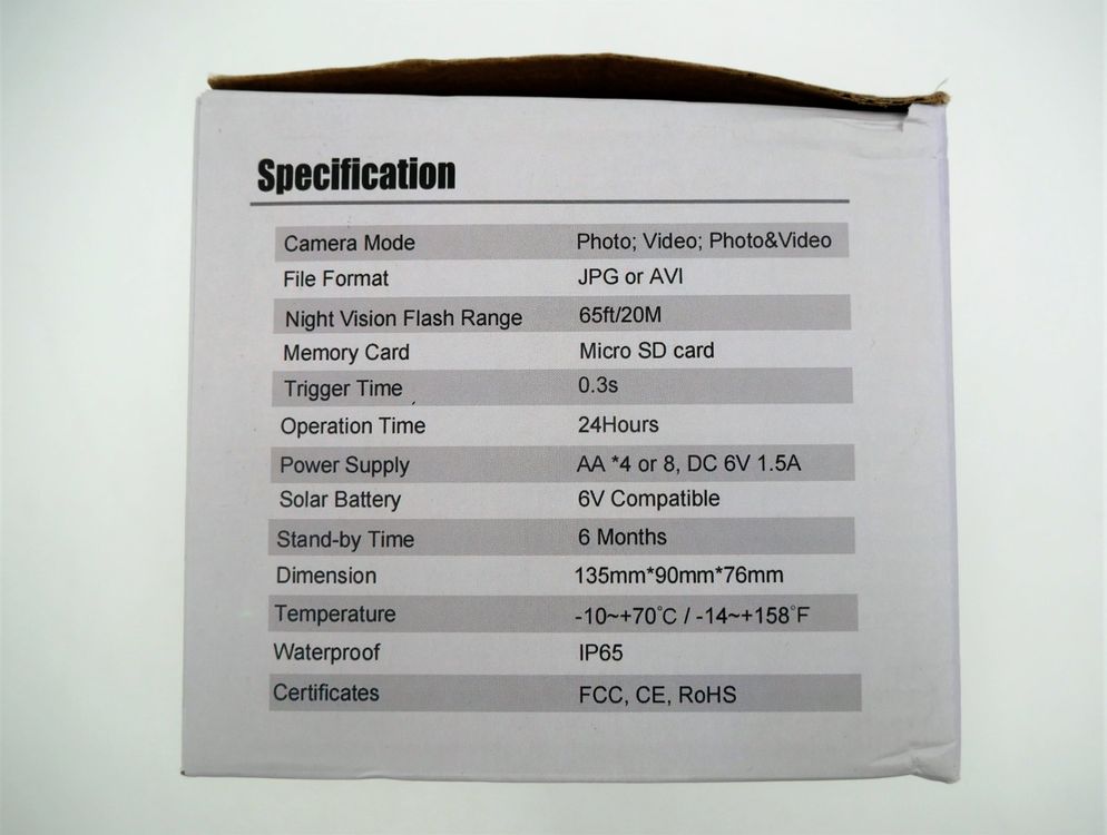 Trail Camera HC - 801A | Kaufen auf Ricardo
