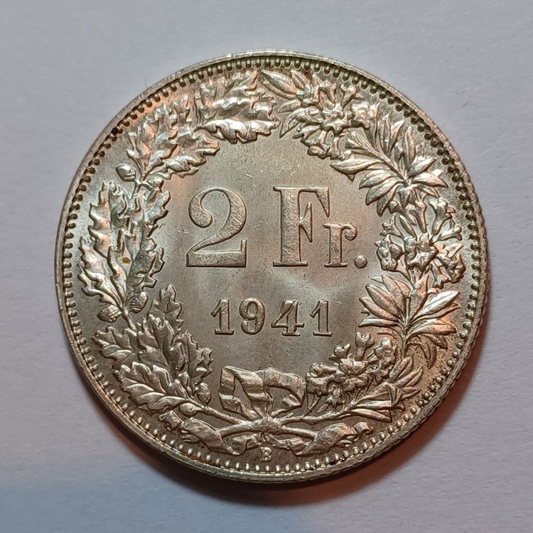 2 Franken 1941 stgl | Kaufen auf Ricardo