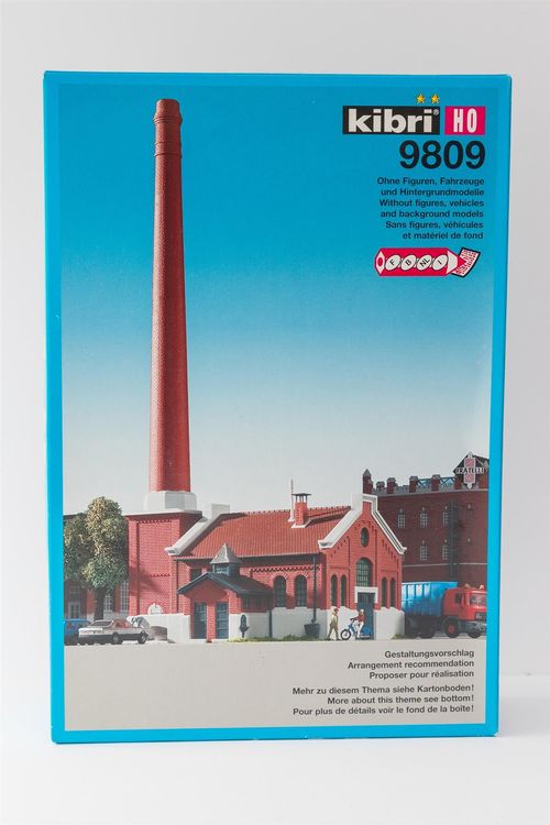 KIBRI H0 9809 Kesselhaus/Schornstein NEU (Neu und originalverpackt) in ...
