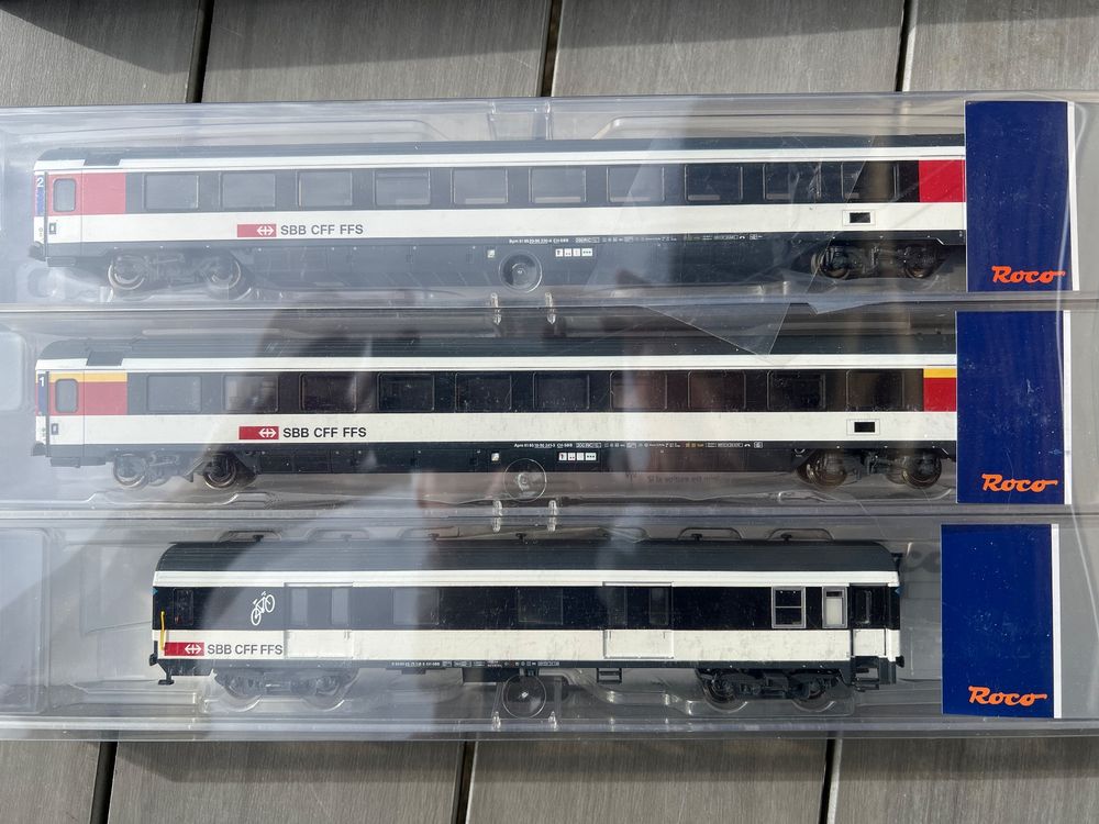 Roco 3 Tlg Set Gotthard Panorama Express SBB CFF FFS | Kaufen auf Ricardo