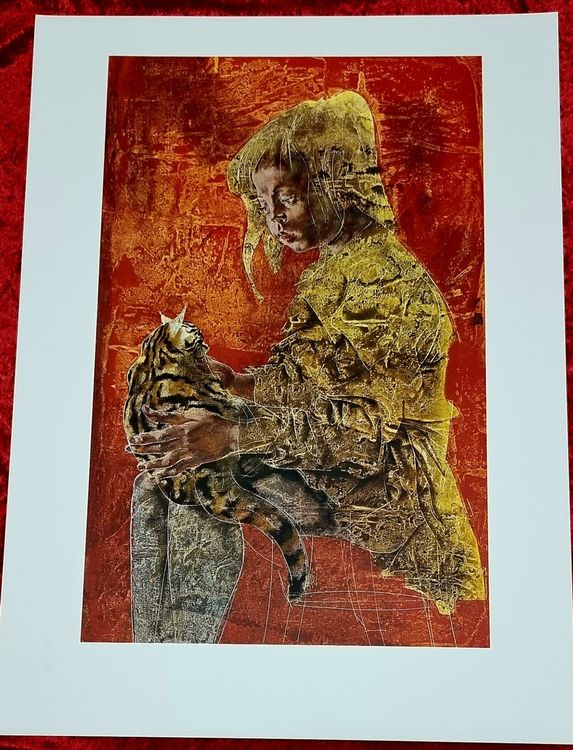 Hans Erni. Achtfarbige Offset-Lithografie. Drucksigniert | Kaufen auf Ricardo