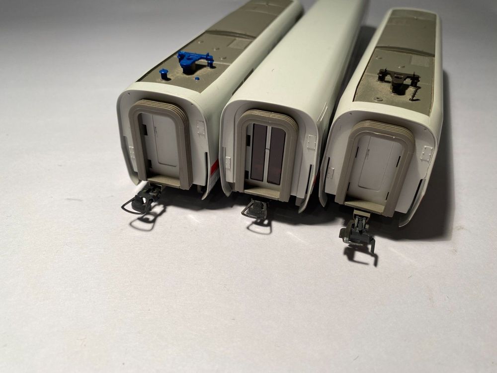 ROCO ICE1 DB 3Tlg (Lok+ 2kl Wagon+ Steuerwagen), DC Digital (Gebraucht ...