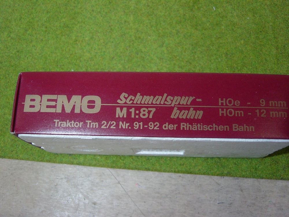 Traktor Tm 2/2 RhB von BEMO 1274 191 in HO-m / 1:87 (Gebraucht) in ...