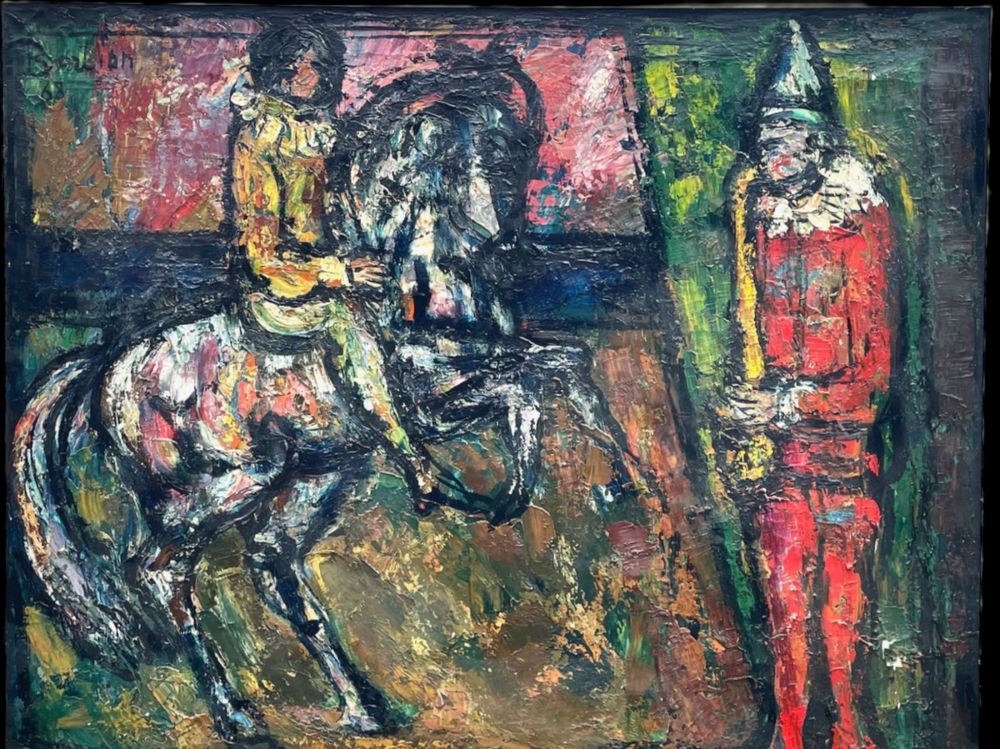 ⚫️ Oscar BARBLAN, besonderes Ölbild (Gebraucht) in Zürich für CHF 352 ...