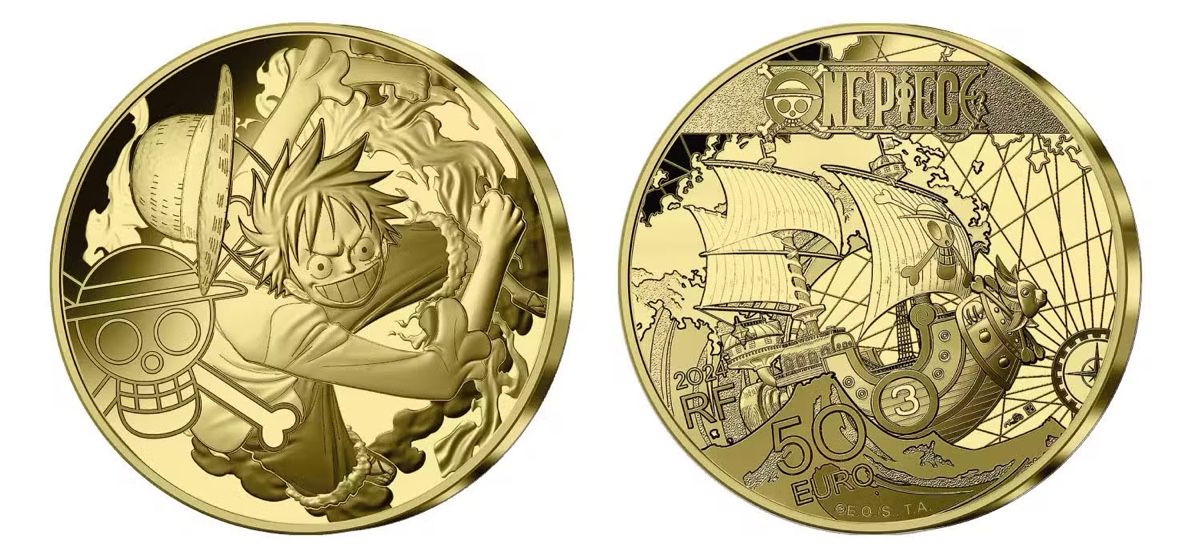 Pièce Or 24k One Piece Luffy 2025 Limited Edition (Neu und ...