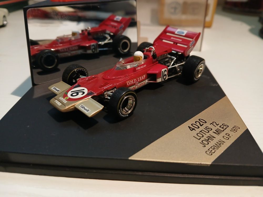 Lotus 72 German GP 1970 (Miles) Quartzo 1:43 Art.N° 4020 (Neu und ...
