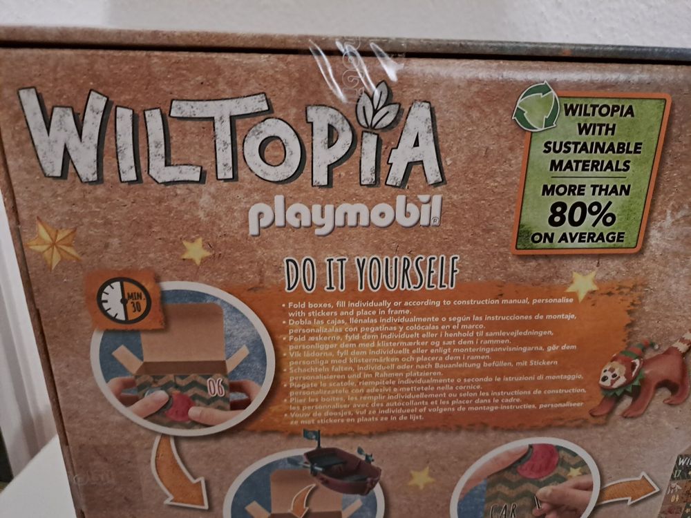 Playmobil 71006 Adventskalender Wiltopia Tierische Weltreise (Neu und ...
