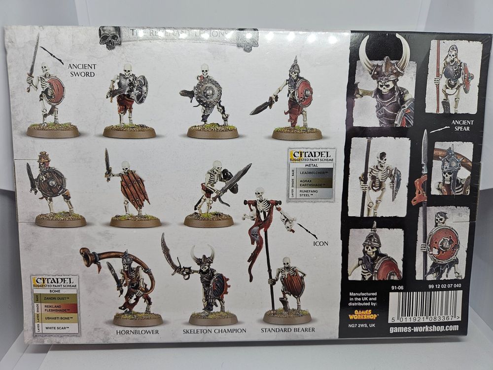 Warhammer AoS Soulblight Gravelords Skeleton Warriors | Kaufen auf Ricardo