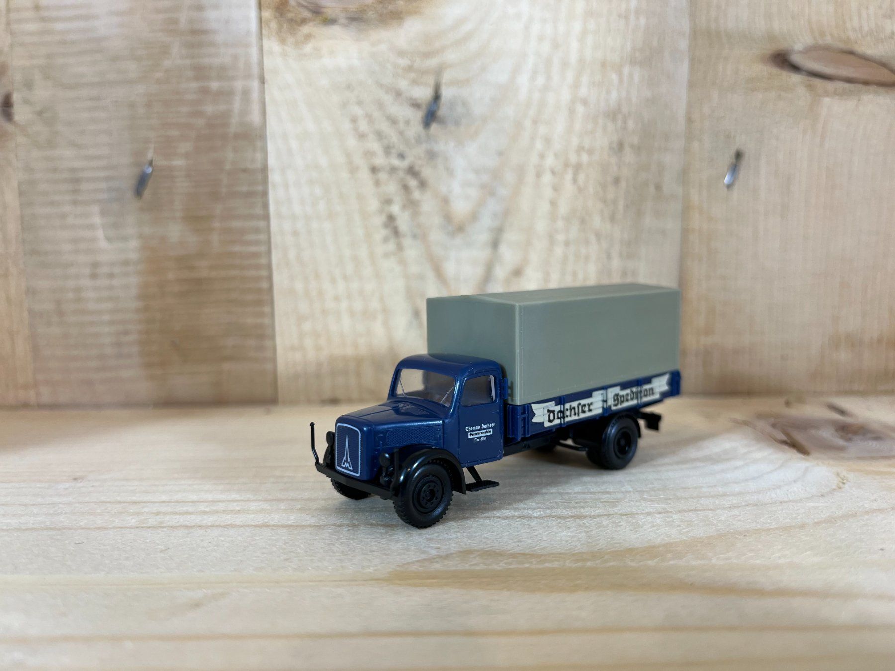 Camion Magirus Dascher Spedition Brekina 4105, 1/87 (D'occasion) à ...