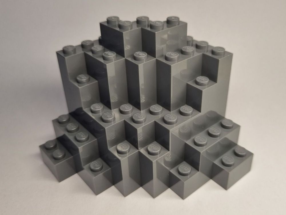 LEGO 23996 Dark Bluish Gray Rock Panel 8 x 8 x 6 | Kaufen auf Ricardo