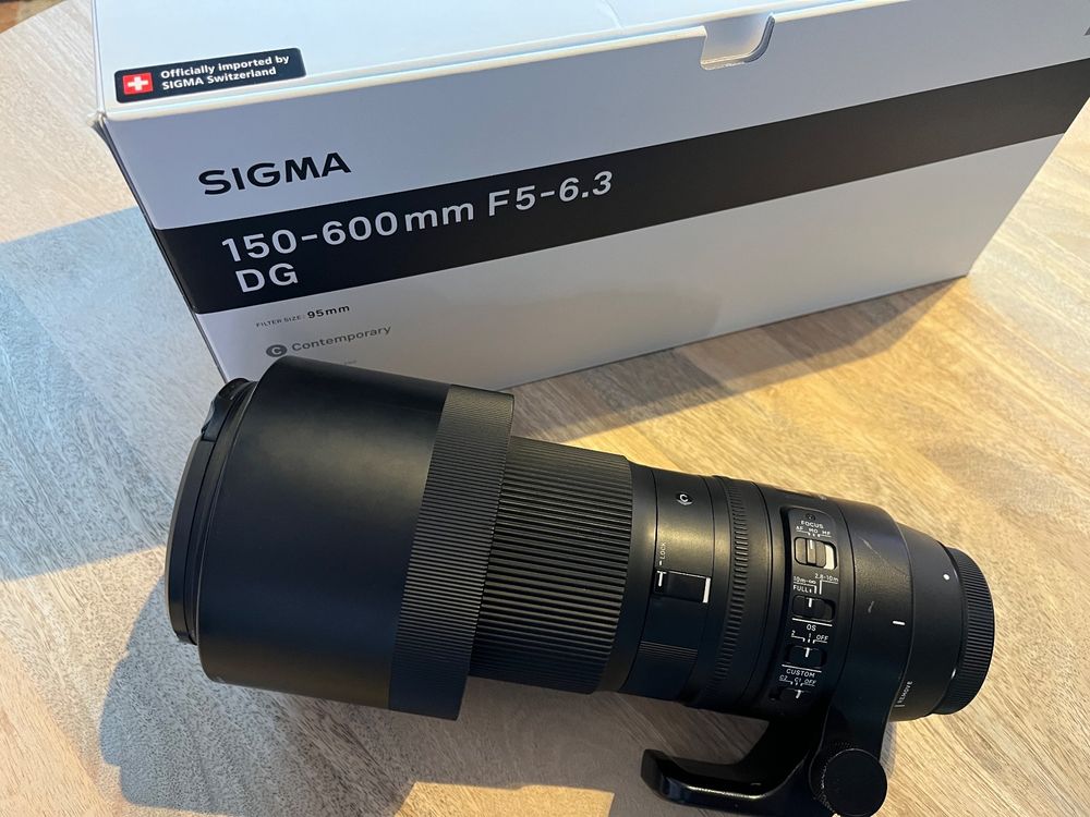 Objectif Sigma 150-600mm F5-6.3 DG EF | Kaufen auf Ricardo