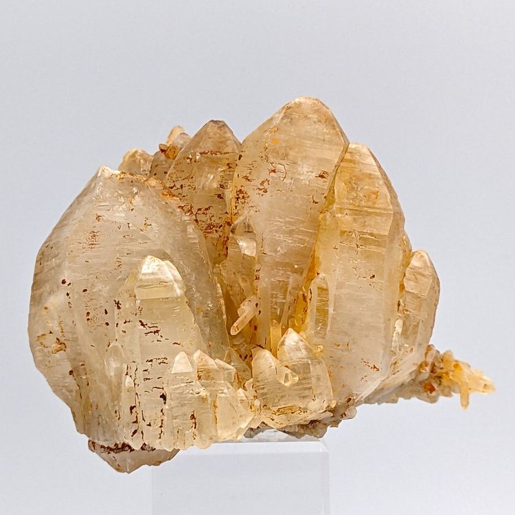 NATÜRLICHER GELBGESTREIFTER DELPHINIT-QUARZ, ALPIN, LIMONIT (Neu (gemäss Beschreibung)) in ...