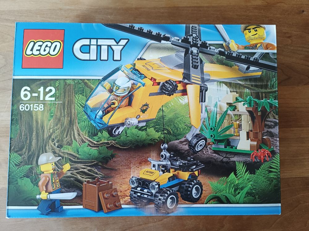 Lego City 60158 - Dschungel Frachthubschrauber * komplett ** (Gebraucht ...