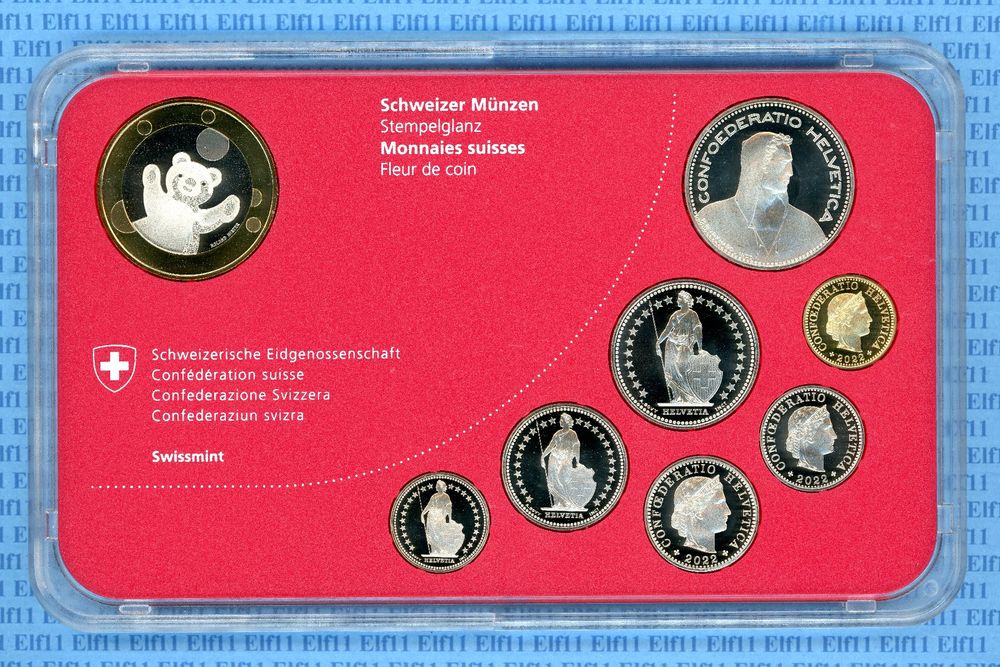CHF-Münzsatz 2022 Babysatz stgl Jahrgangssatz | Kaufen auf Ricardo