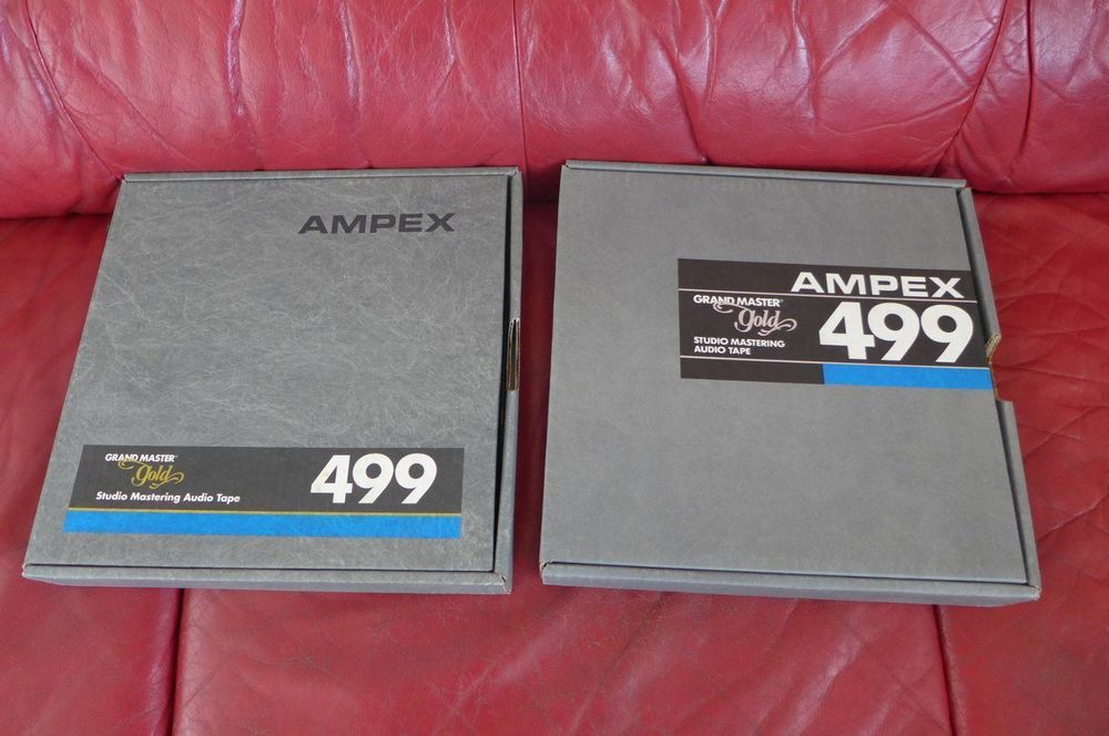 2x Ampex Masterband 499 Gold Grand Maste | Kaufen auf Ricardo