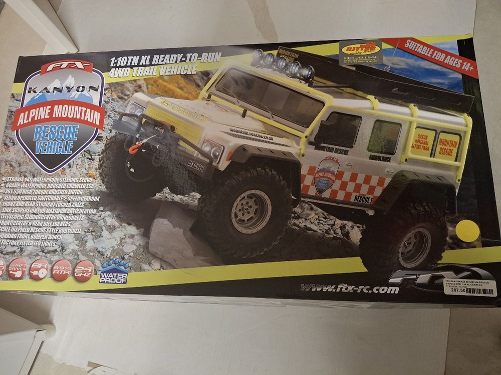RC Crawler Set: FTX KANYON 4X4 MOUNTAIN RESCUE (Neu (gemäss ...
