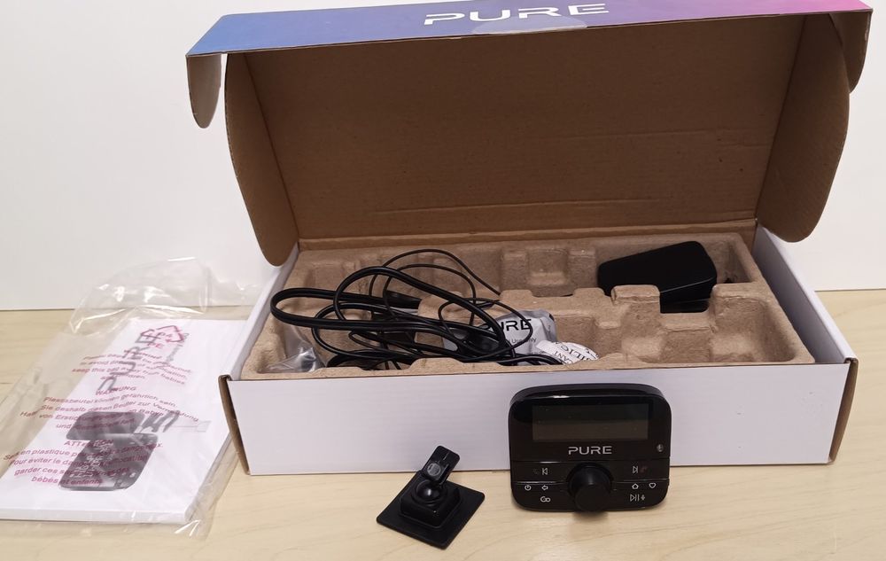 PURE Highway 600 DAB+ Adapter Bluetooth Freisprechfunktion (Gebraucht ...