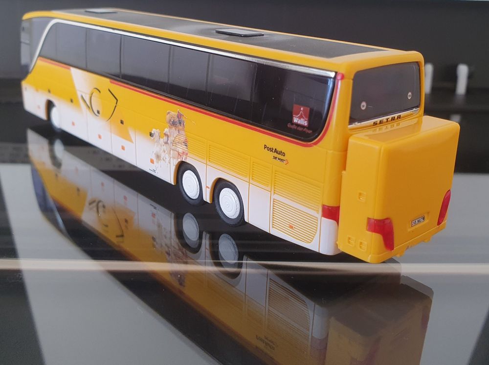 AWM PTT PostAuto Bus Graubünden Setra S417 HDH mit Skikoffer (Neu ...