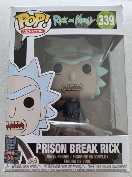 Funko Pop! Rick & Morty - Prison Break Rick 339 | Kaufen auf Ricardo