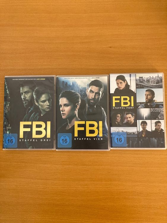 FBI Special Crime Unit Staffeln 3,4 und 5 (Neu (gemäss Beschreibung ...