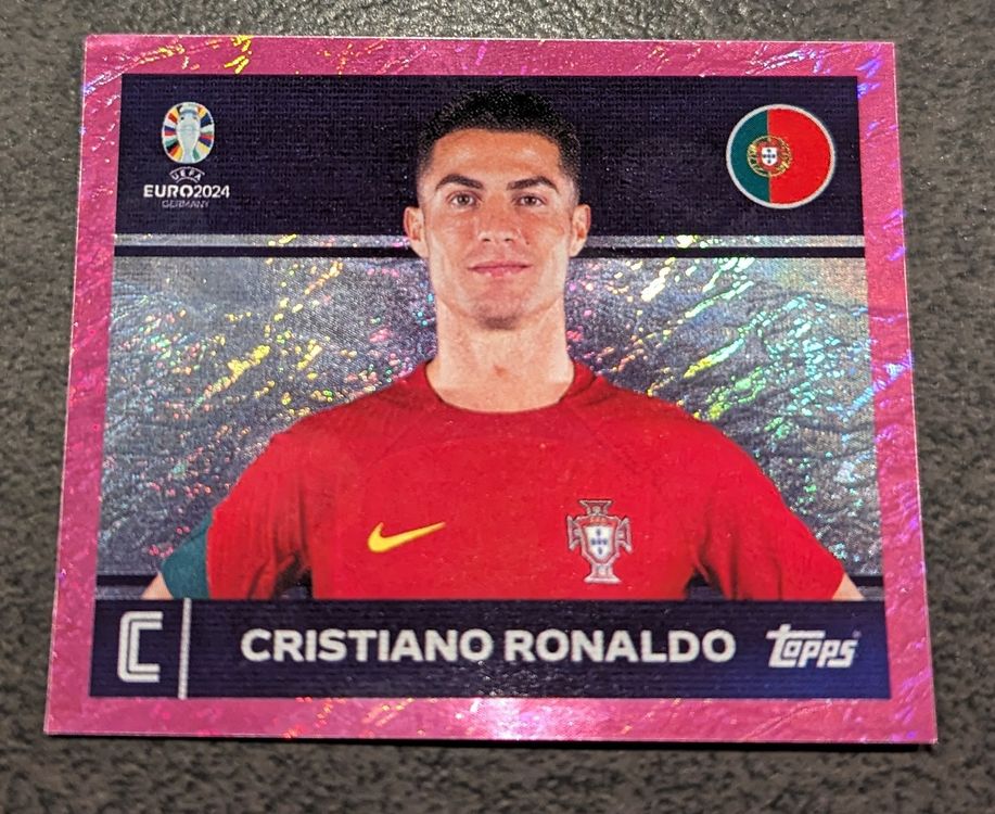 Topps POR2 Cristiano Ronaldo PINK - SUPER RARE EM POR 2 RAR | Kaufen ...