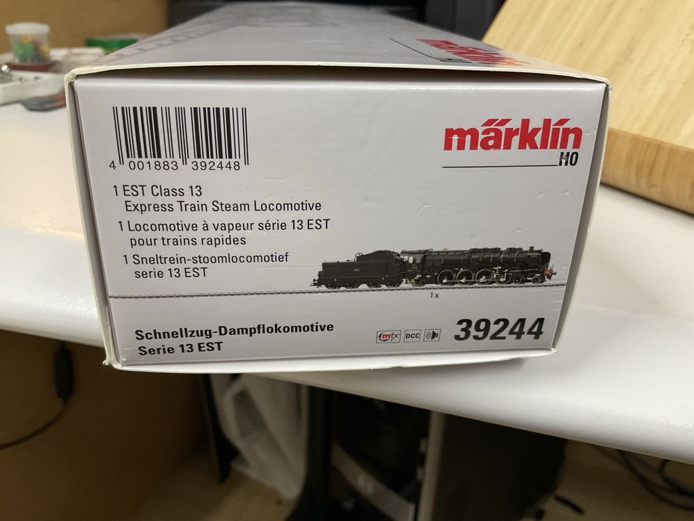 Märklin 39244 Schnellzug-Dampflok, mfx, Sound, NEU, OVP (Neu und ...