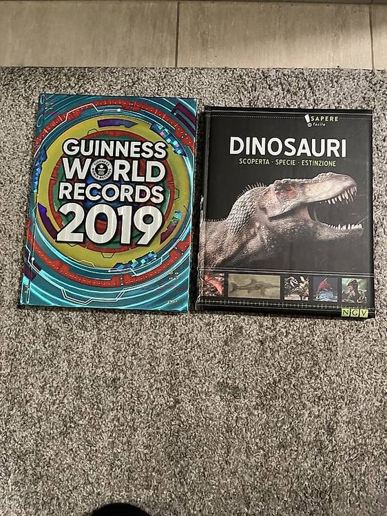 Libri Guinness World Records e Dinosauri! 📚🦖🦕 (Usato) a Aurigeno per ...
