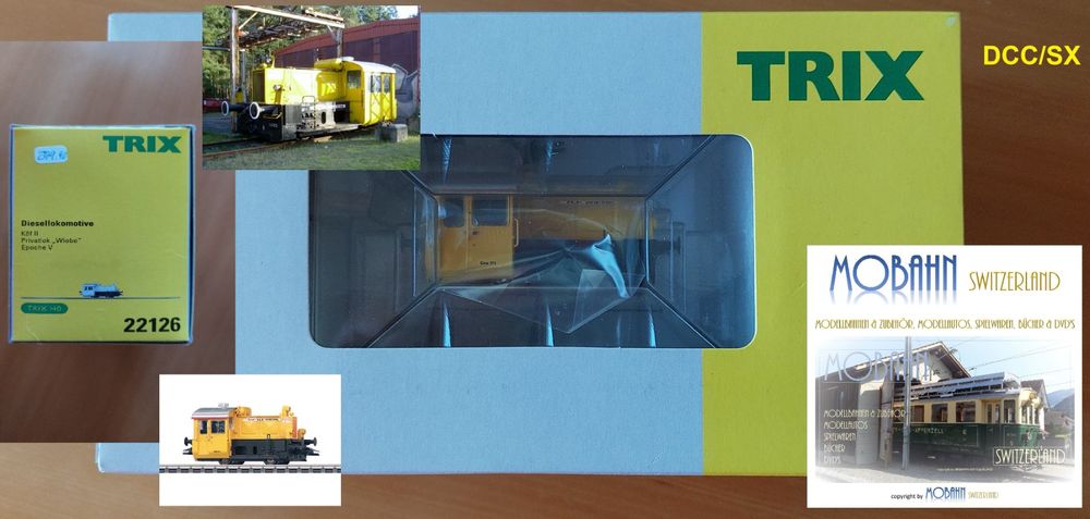 TRIX 22126 - Köf II BR323 Wiebe - DCC/Selectrix Einmalserie! | Kaufen ...