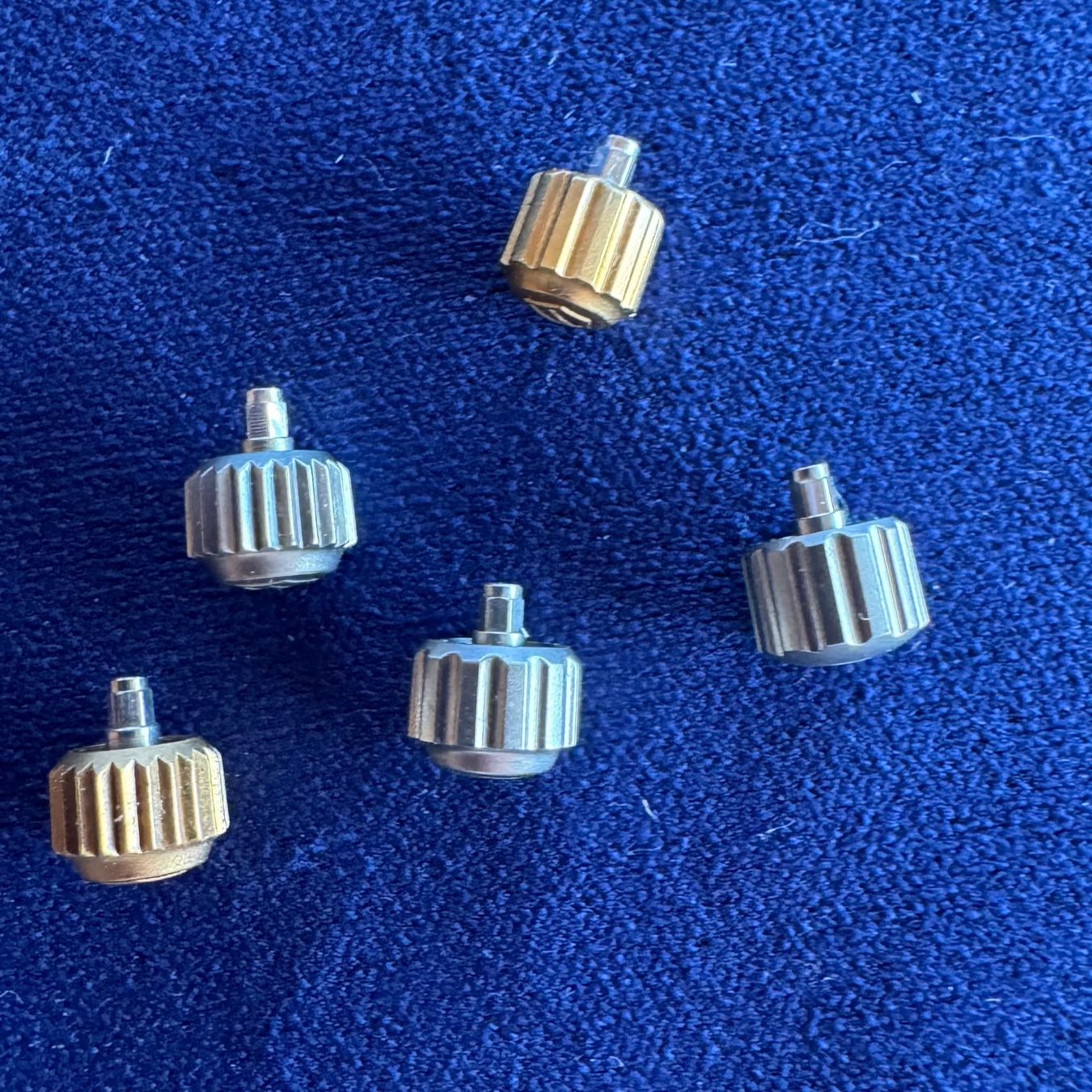 Vintage Heuer Signed Crowns Lot / Signierte Krone Tap 10 NOS (Neu ...