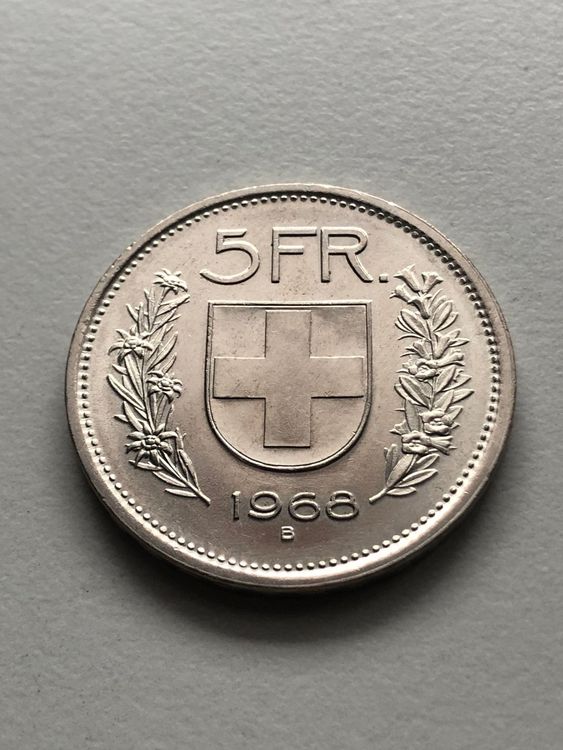 5 Fr. 1968 unz. | Kaufen auf Ricardo