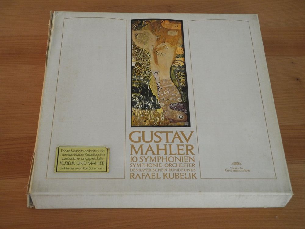 MAHLER: ALLE SINFONIEN - RAFAEL KUBELIK - DGG - 14 LPs (Gebraucht) in ...