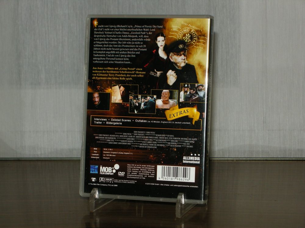 Terry Pratchett Going Postal DVD / Discworld / Scheibenwelt (Gebraucht ...