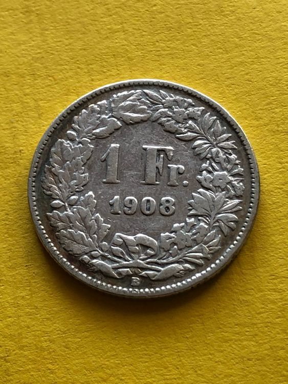 1 Fr. 1908 | Kaufen auf Ricardo