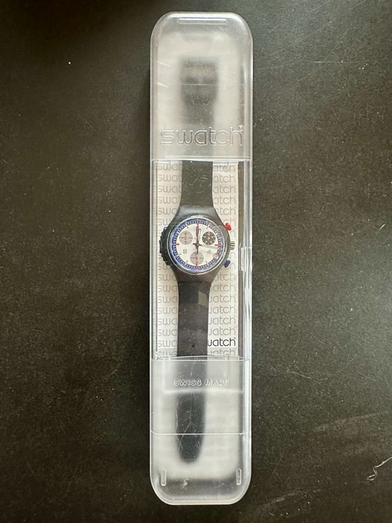 Swatch Uhr schwarz, Swiss Made (Neu und originalverpackt) in Bern für CHF 10 – mit Lieferung auf ...