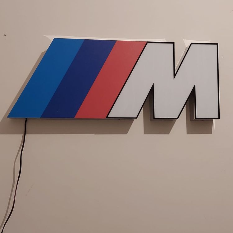 Bmw Mpower Leuchttafel | Fantastische Bmw Mpower Leuchte (Neu und ...