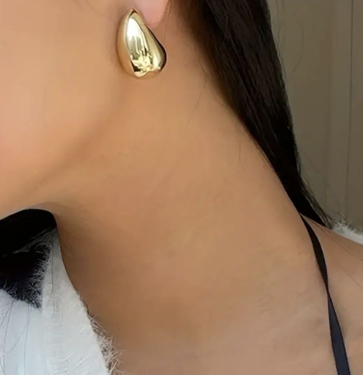 Ohrringe Tropfen vergoldet Bottega Veneta Style (Neu (gemäss Beschreibung)) in Sarnen für CHF 27 ...