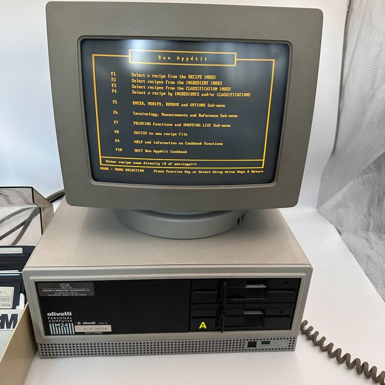 Olivetti Personnal computer M24 from 1987 8.0 MHz Intel 8086 (Gebraucht ...