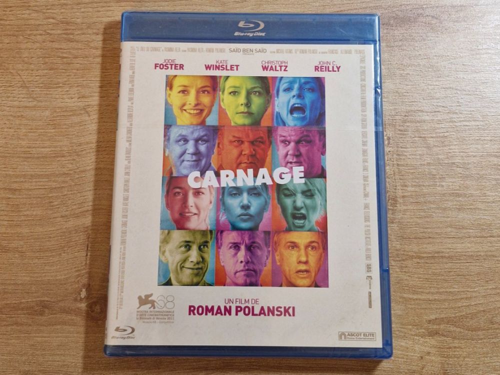 Carnage - Gott des Gemetzels (2012) NEU OVP Bluray (Neu und ...
