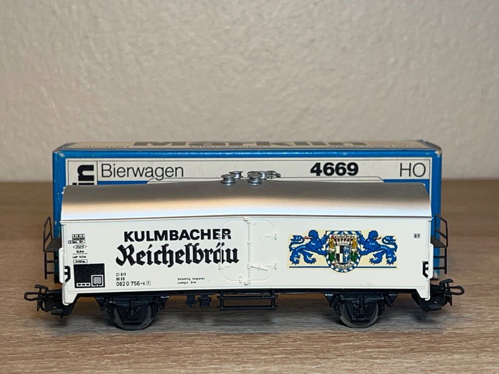 Märklin 4669 Bierwagen H0 OVP (1) (Gebraucht) in St-Aubin-Sauges für ...