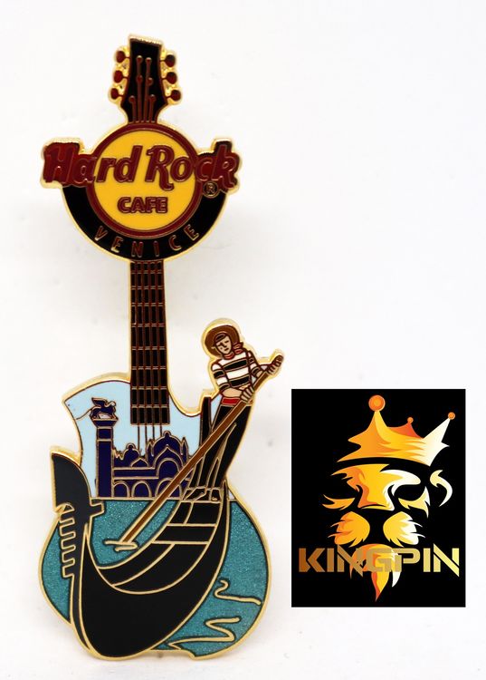 HARD ROCK CAFE Pin Guitar Venedig Italien (Gebraucht) in Hinterforst ...