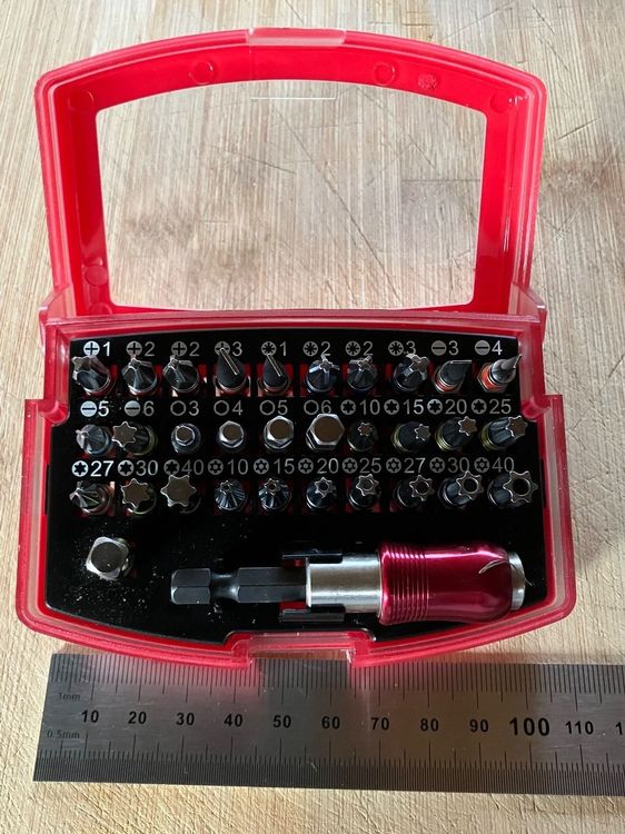 Bit / Torx Set 40teilig mit Gürtelhalterung | Kaufen auf Ricardo