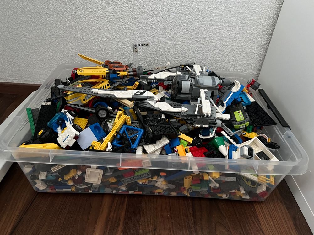 Lego Konvolut 20kg mit Platten | Kaufen auf Ricardo