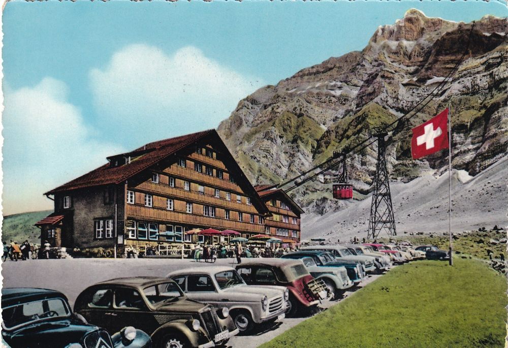 Schwägalp, Säntis-Schwebebahn (mit alten Autos) /ah (Gebraucht) in ...