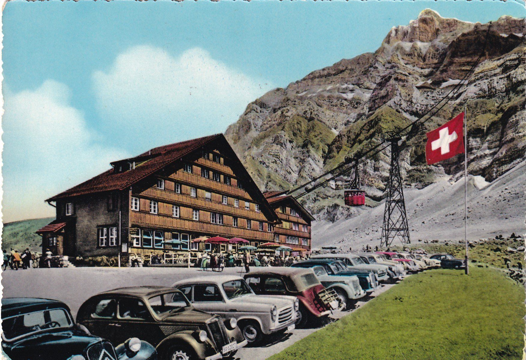 Schwägalp, Säntis-Schwebebahn (mit alten Autos) /ah (Gebraucht) in ...