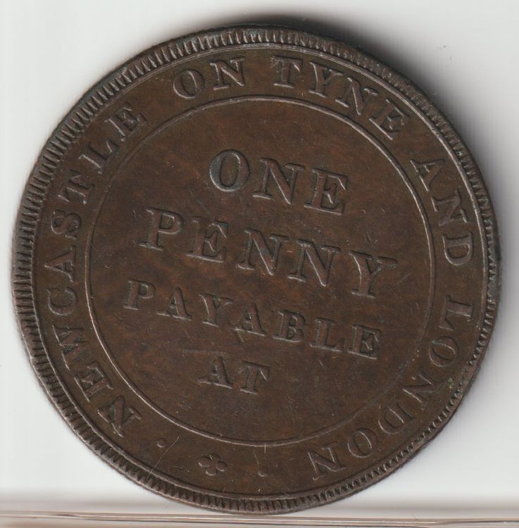 1811 Bewicke Main Colliery One Penny Token Münze Antik (Gebraucht) in ...