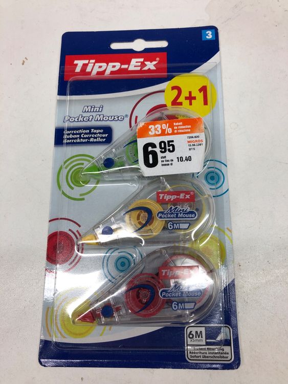Tipp-Ex Roller (Neu und originalverpackt) in Dübendorf für CHF 4 – mit ...