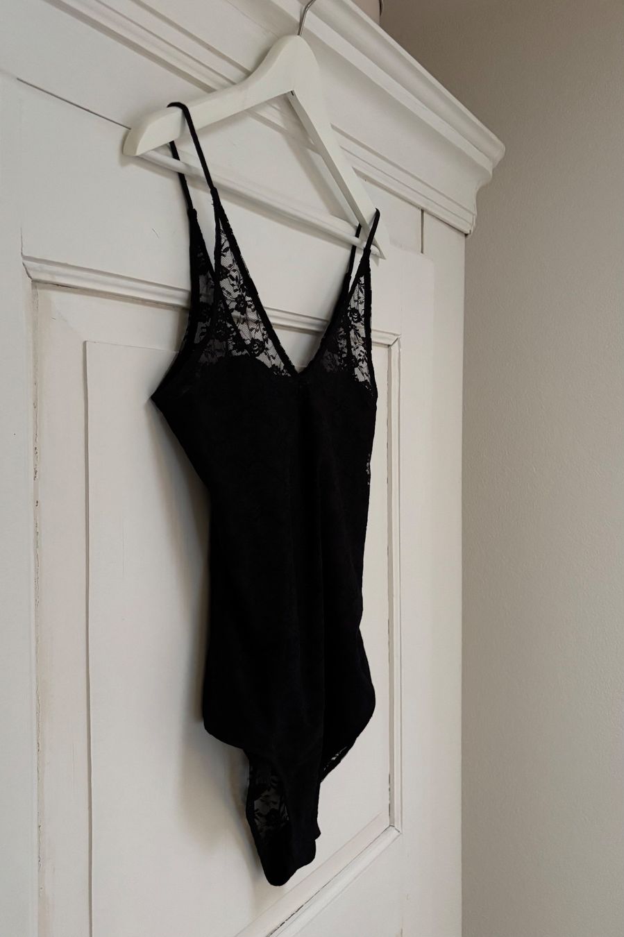 🤍 Spitzen-Body / Body von „H&M“, schwarz, Gr. XS/34 🤍 (Gebraucht) in ...