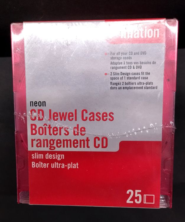 1 Pack Imation Neon CD Jewel Case Slim Design (25 Stk.) | Kaufen auf ...